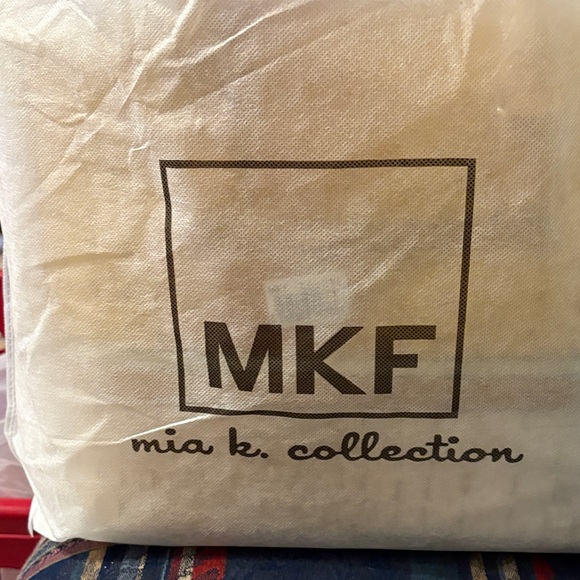 Mkf Collection | Bags | Mkf Mia K Collection Cream Tote With Wallet ...
